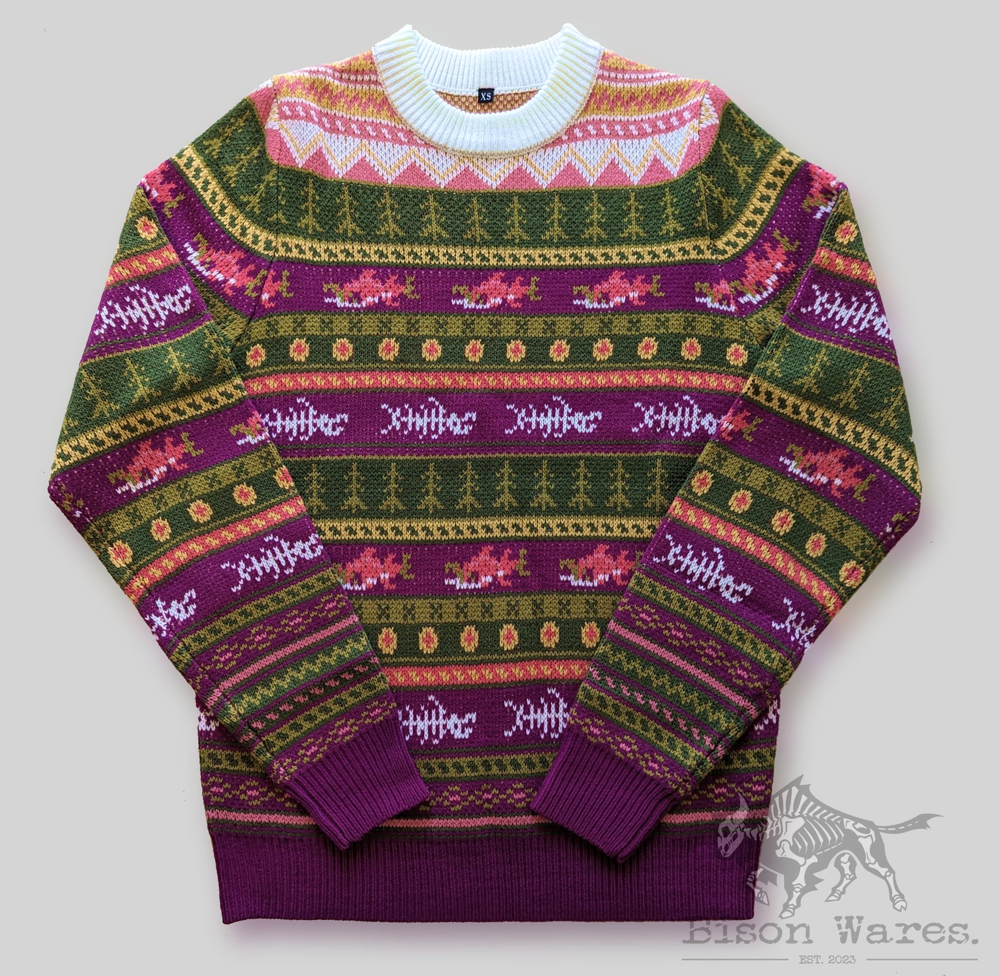 Salmon Knit Sweater – Bison Wares
